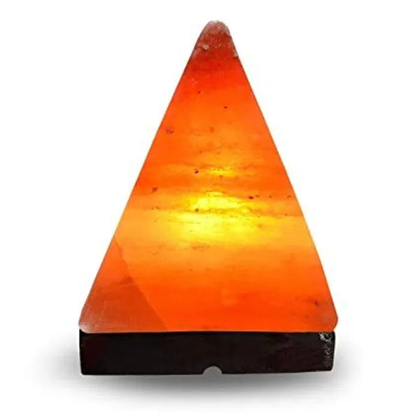Himalayan Salt Lamp Pyramid Shape for Vastu, Positive Energy, Healing ...